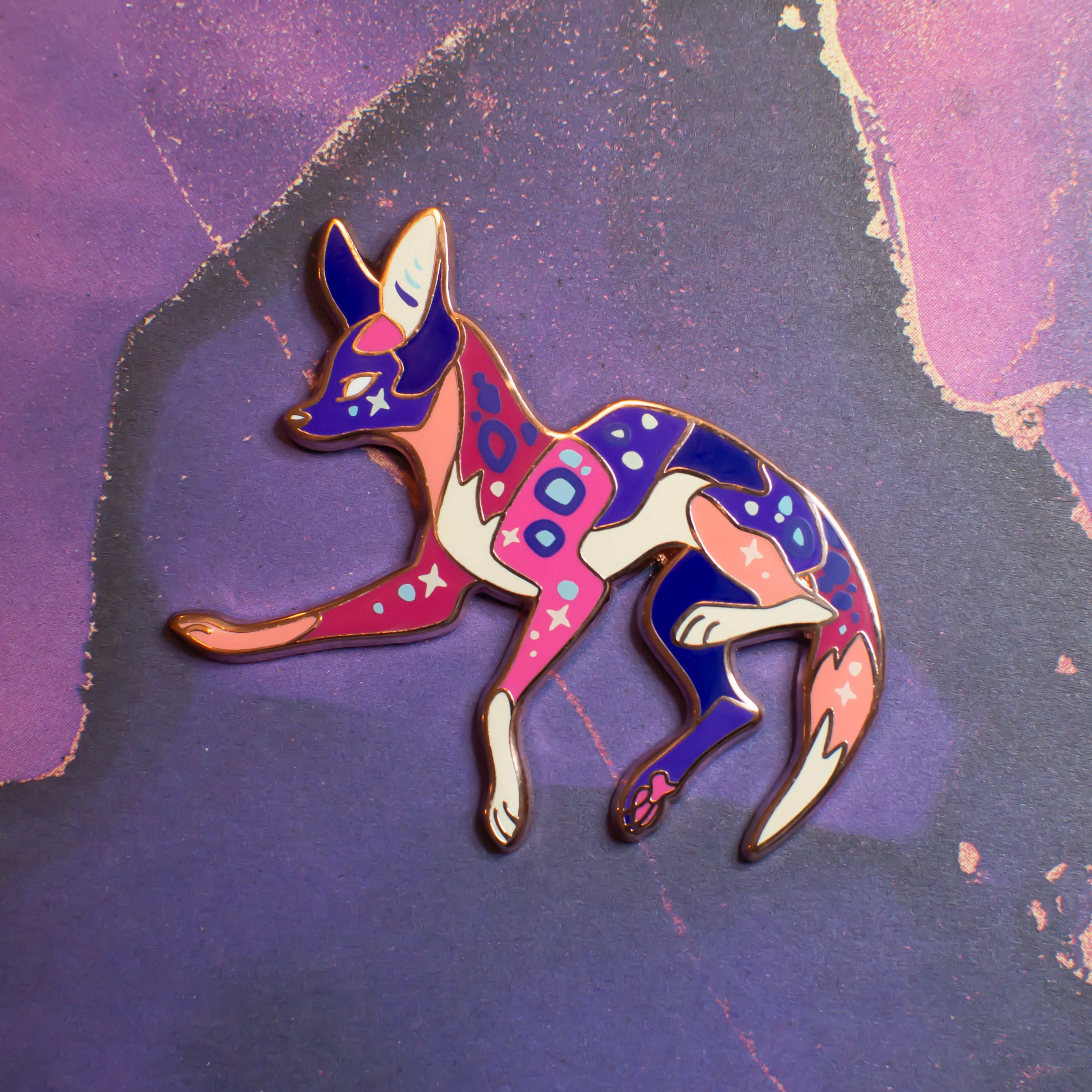 [Milky Way Collection] Nebula Enamel Pin – Alchemy Art