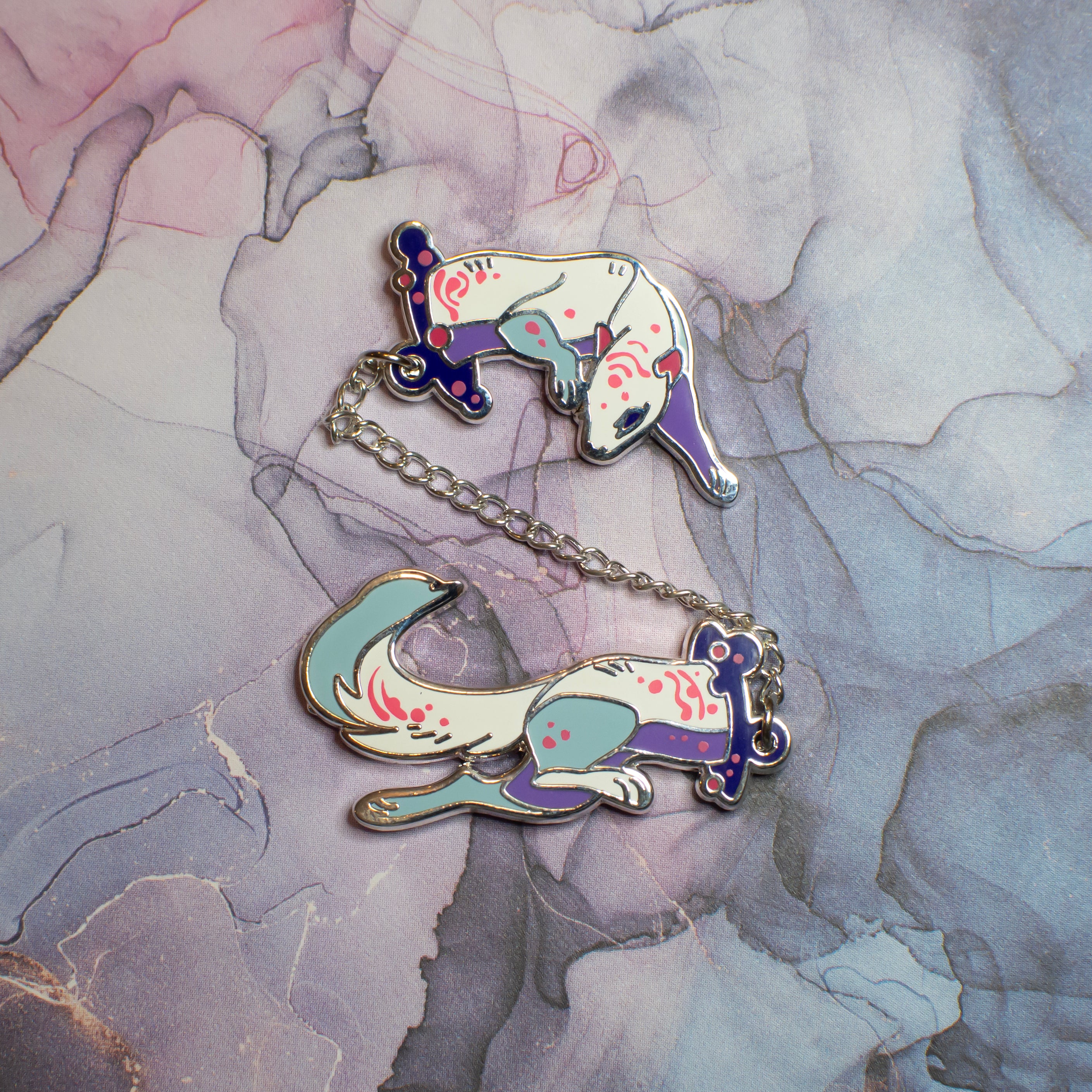 [Milky Way Collection] Wormhole Enamel Pin – Alchemy Art