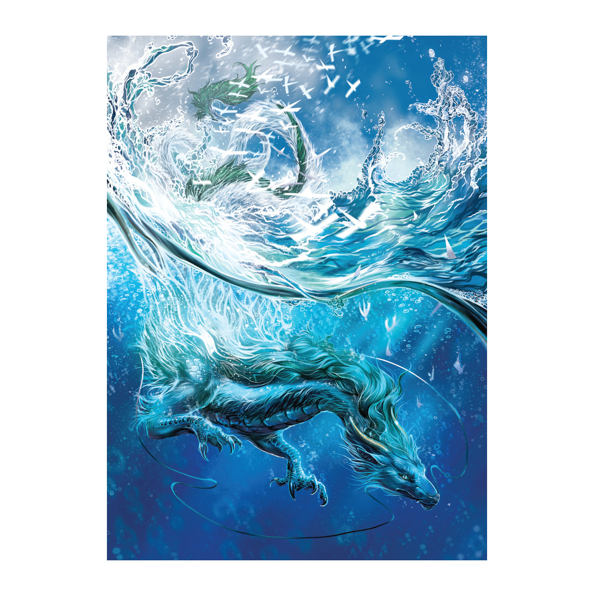 [Print] The Spirit of the River (CMYK Foiled) – Alchemy Art